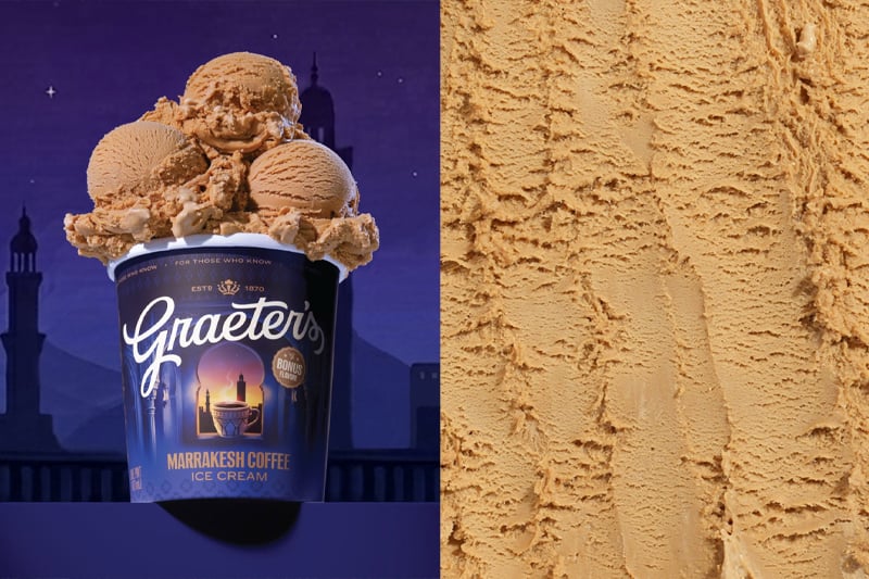 Marrakech inspires new summer flavor by historic US ice cream brand
