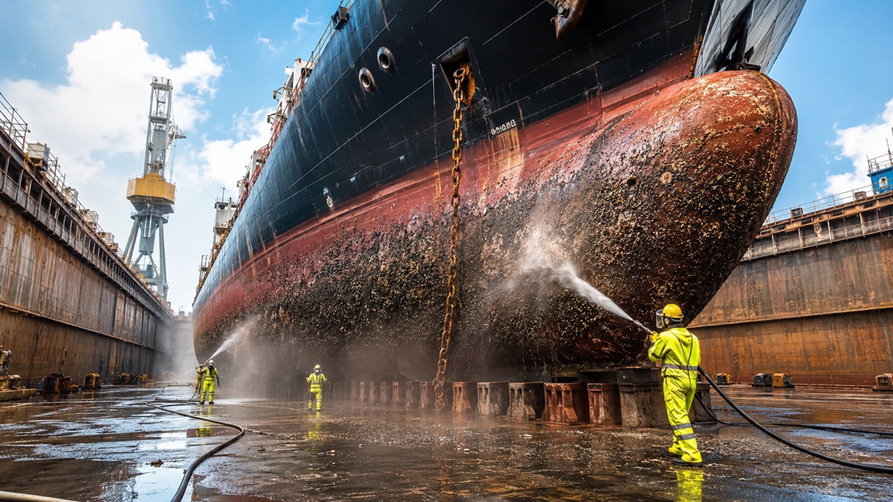 The P force explained, why dry docking pushes ships to the brink of ...