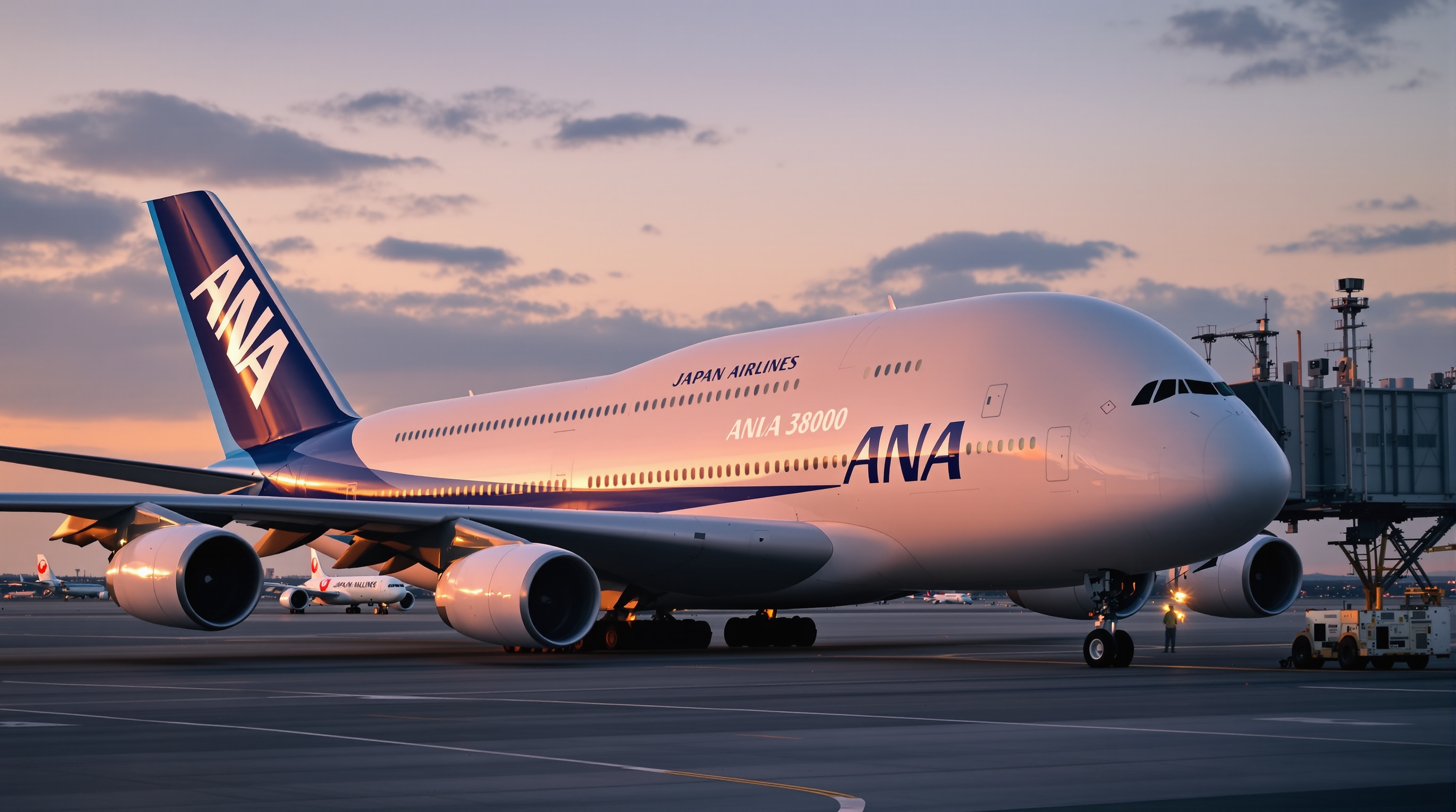 JAL watched ANA buy 3 A380s. Then watched them sit idle.