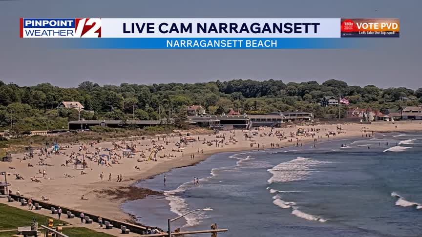 WPRI 12 weather now 6/9/26: Warm, not humid today