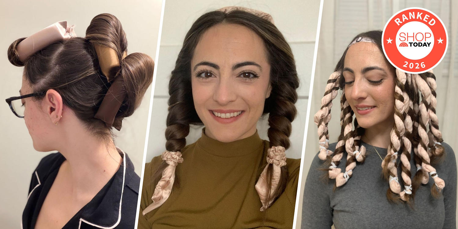 Ranked: 5 best heatless curlers for overnight waves and volume