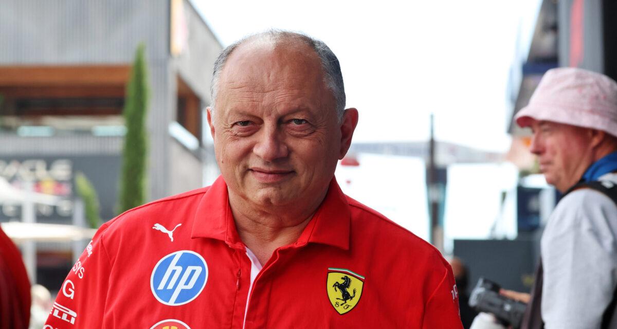 F1 : quand Frédéric Vasseur s'essaye à un test de force et fait éclater ...