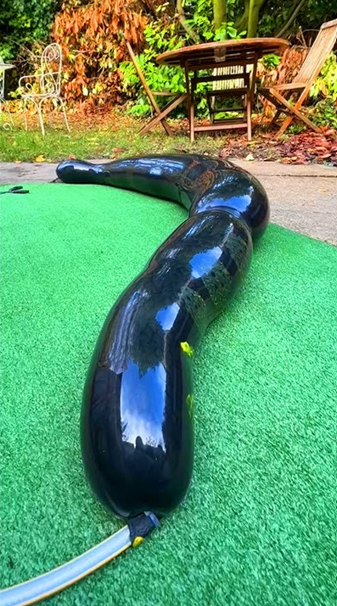 Extreme water inflation test toys go boom