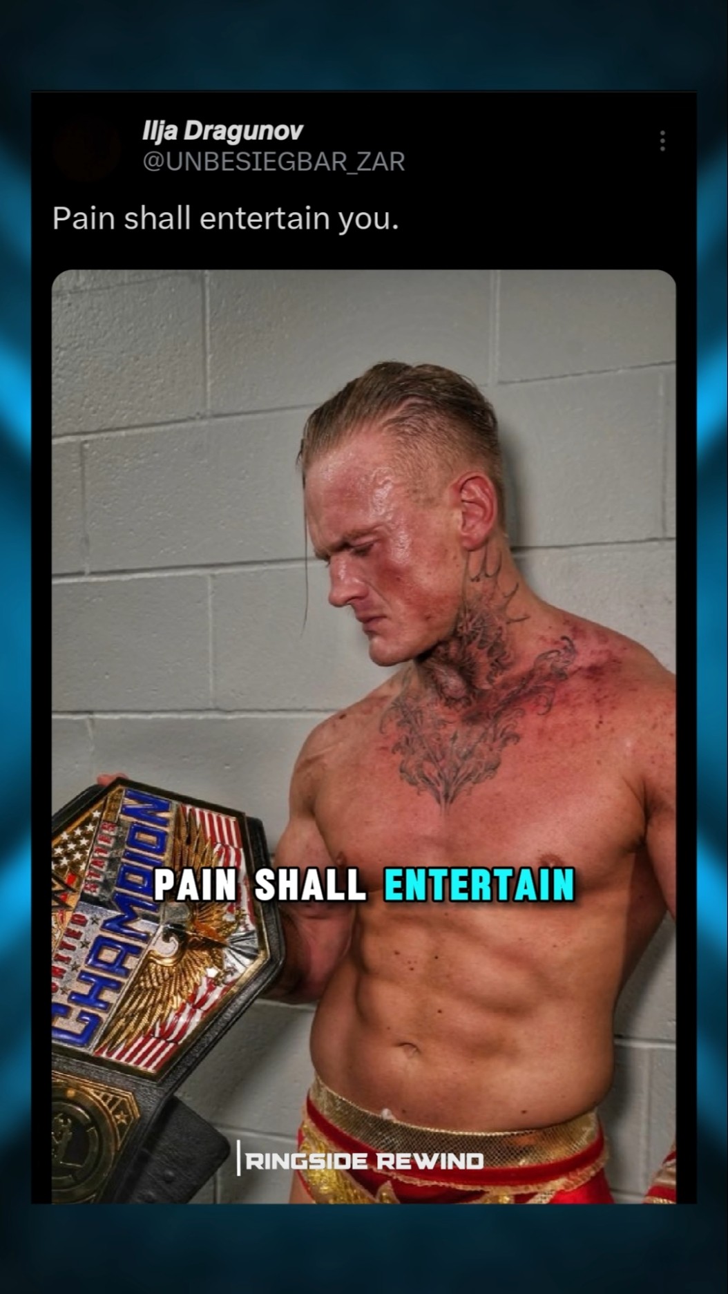 Ilja Dragunov Breaks Silence Aftet U.S. Title Win!
