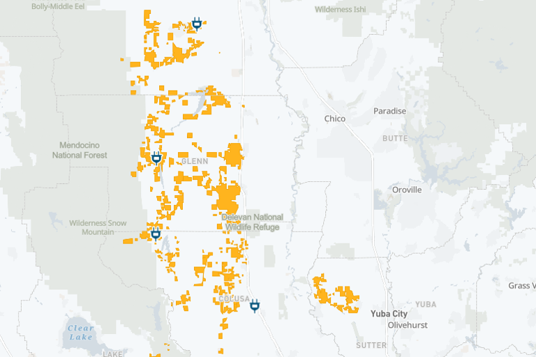 Map: PG&E says shutoffs likely on Wednesday, Thursday over elevated ...