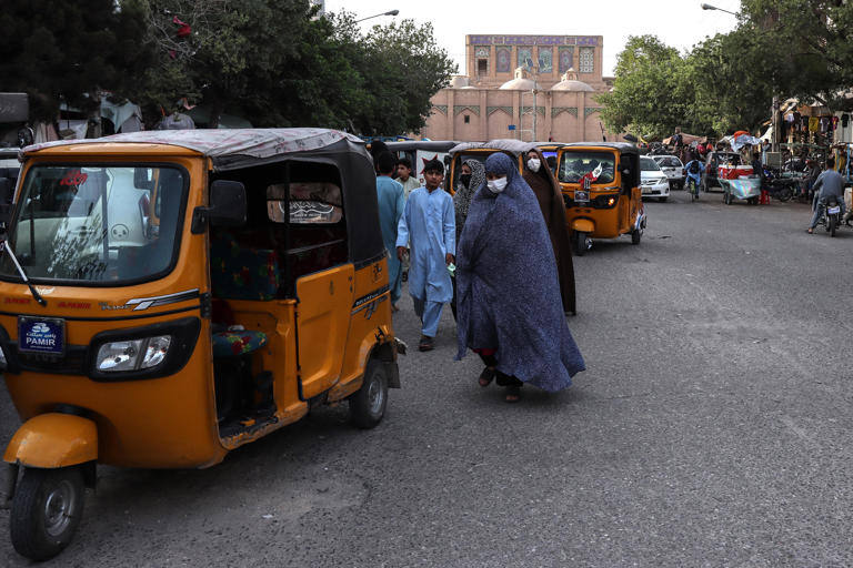 Afghan Taliban forces open fire at protest sparked by dress code arrests