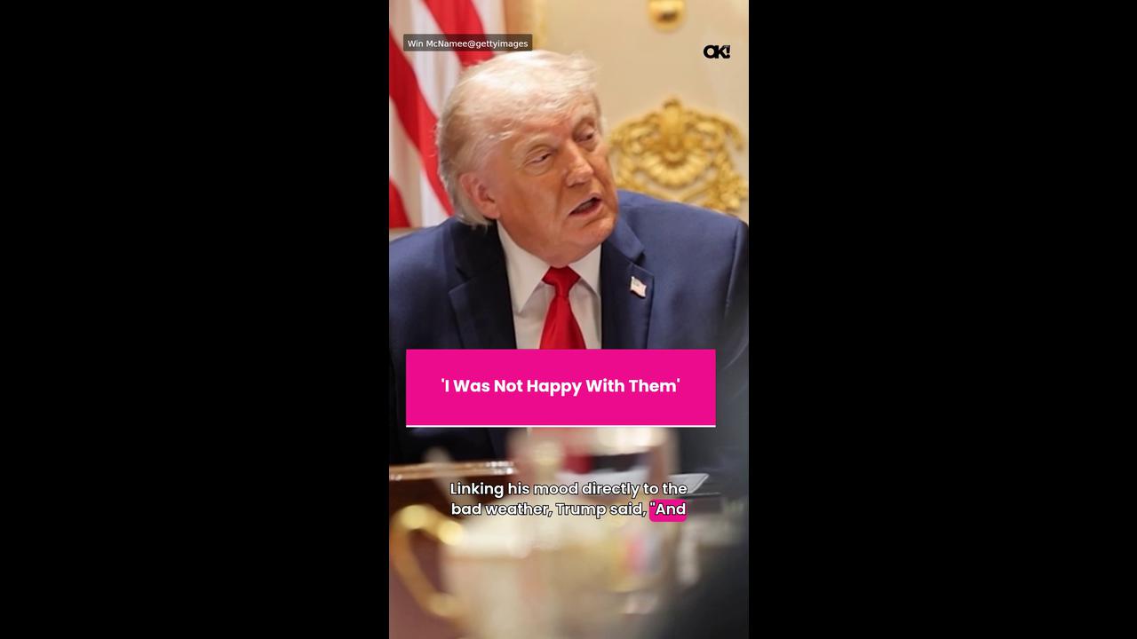 Donald Trump blames 'Meet the Press' meltdown on weather making him 'a ...