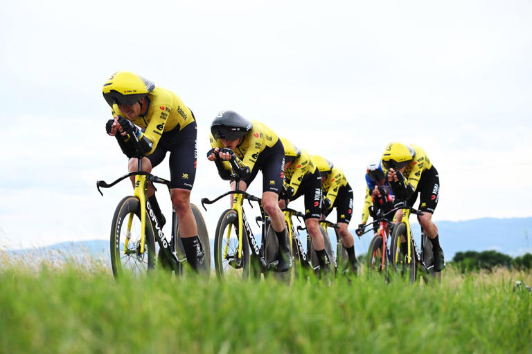 Visma-Lease a Bike win Tour de France TTT dress rehearsal on Tour ...