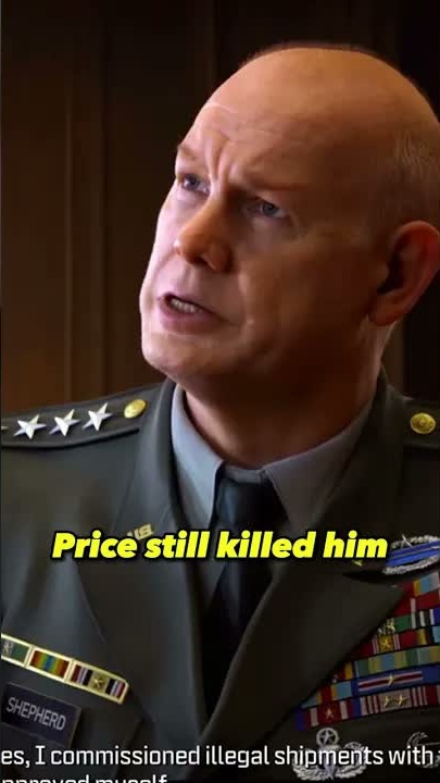 Why Price killed Shepherd in MW3 ending/post-credit scene explained ...