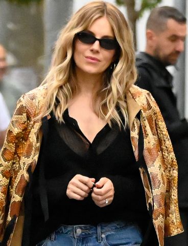 Sienna Miller is engaged to actor and model Oli Green, weeks after ...