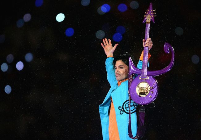 The Met unveils Prince’s love symbol guitar on music icon’s birthday