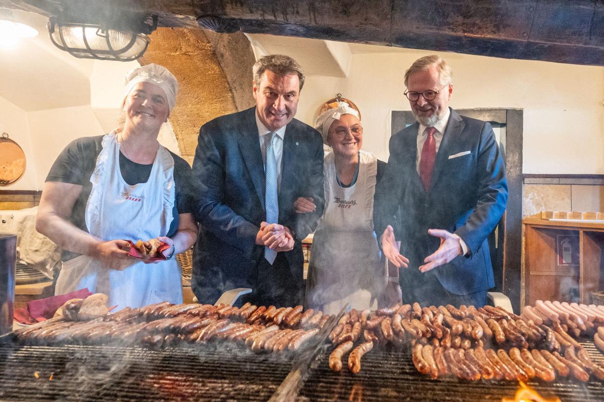 Die letzte Bratwurst: Interessierten sich die Menschen nur für Söders ...