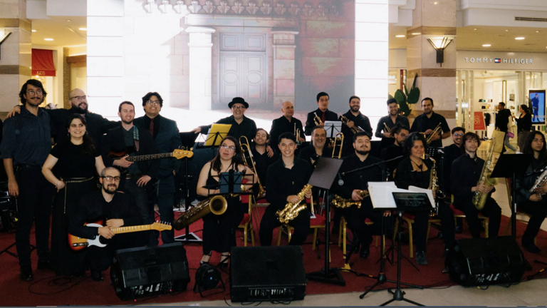 Concierto de Metropolitan Big Band en Biblioteca Nacional