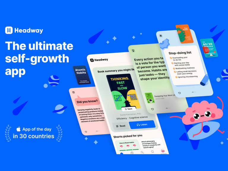 Turn spare minutes into smarter habits with Headway’s nonfiction ...