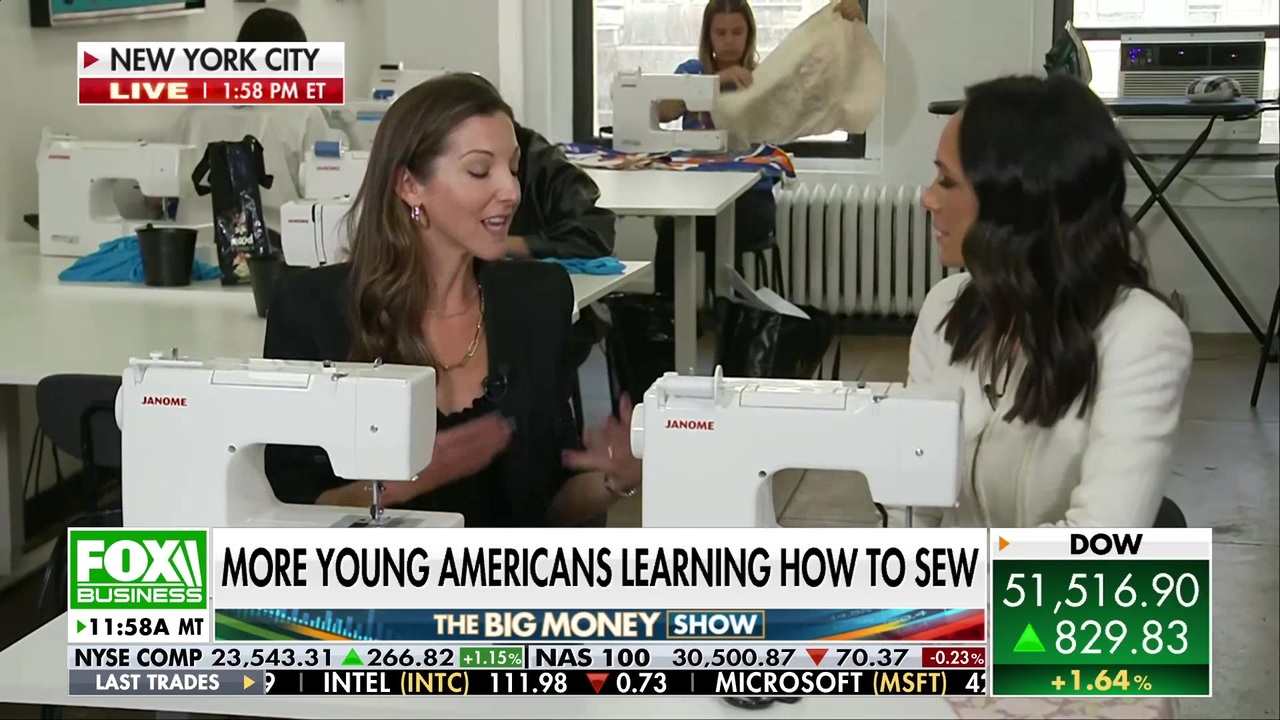 Young Americans embrace sewing skills amidst AI workplace transformation