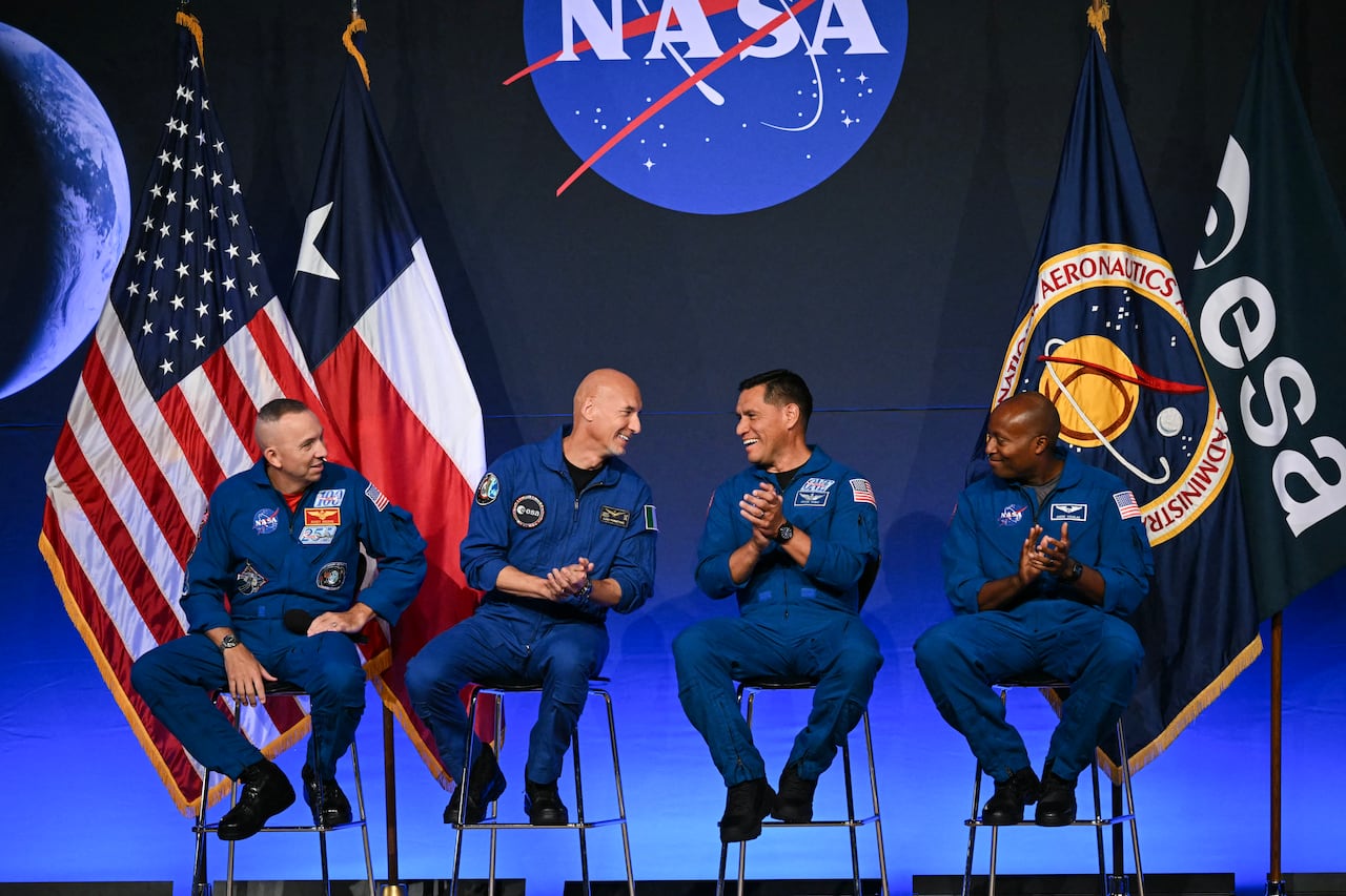 3 Americans, 1 Italian named as Artemis III crew