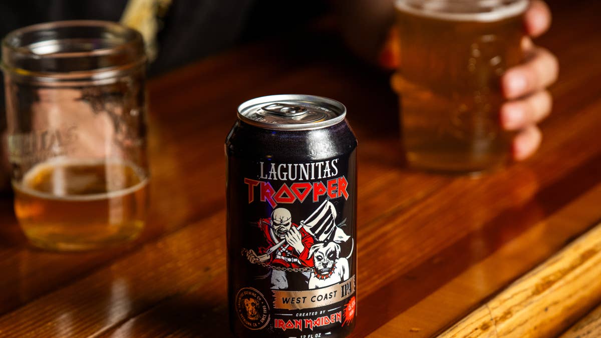Iron Maiden and Lagunitas launch new IPA for 50th anniversary celebration