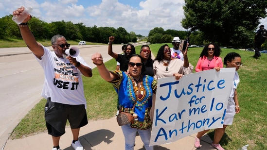 Karmelo Anthony found guilty: Protest outside McKinney court after ...