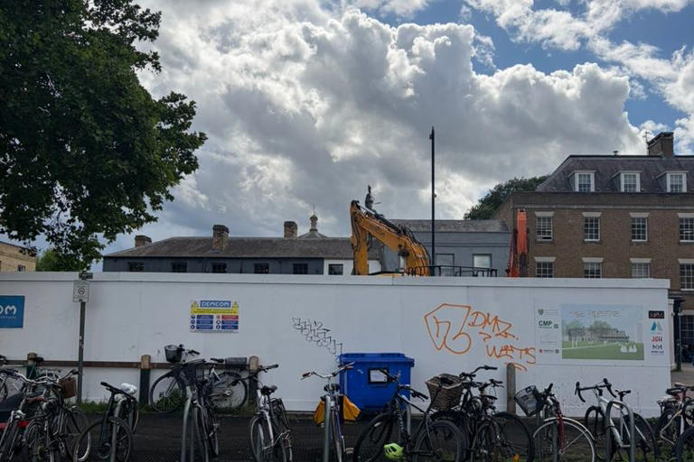 Cambridge restaurant demolished to make way for new student accommodation
