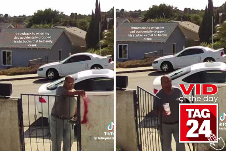 Viral video of the day for June 9, 2026: Dad hilariously crashes out ...