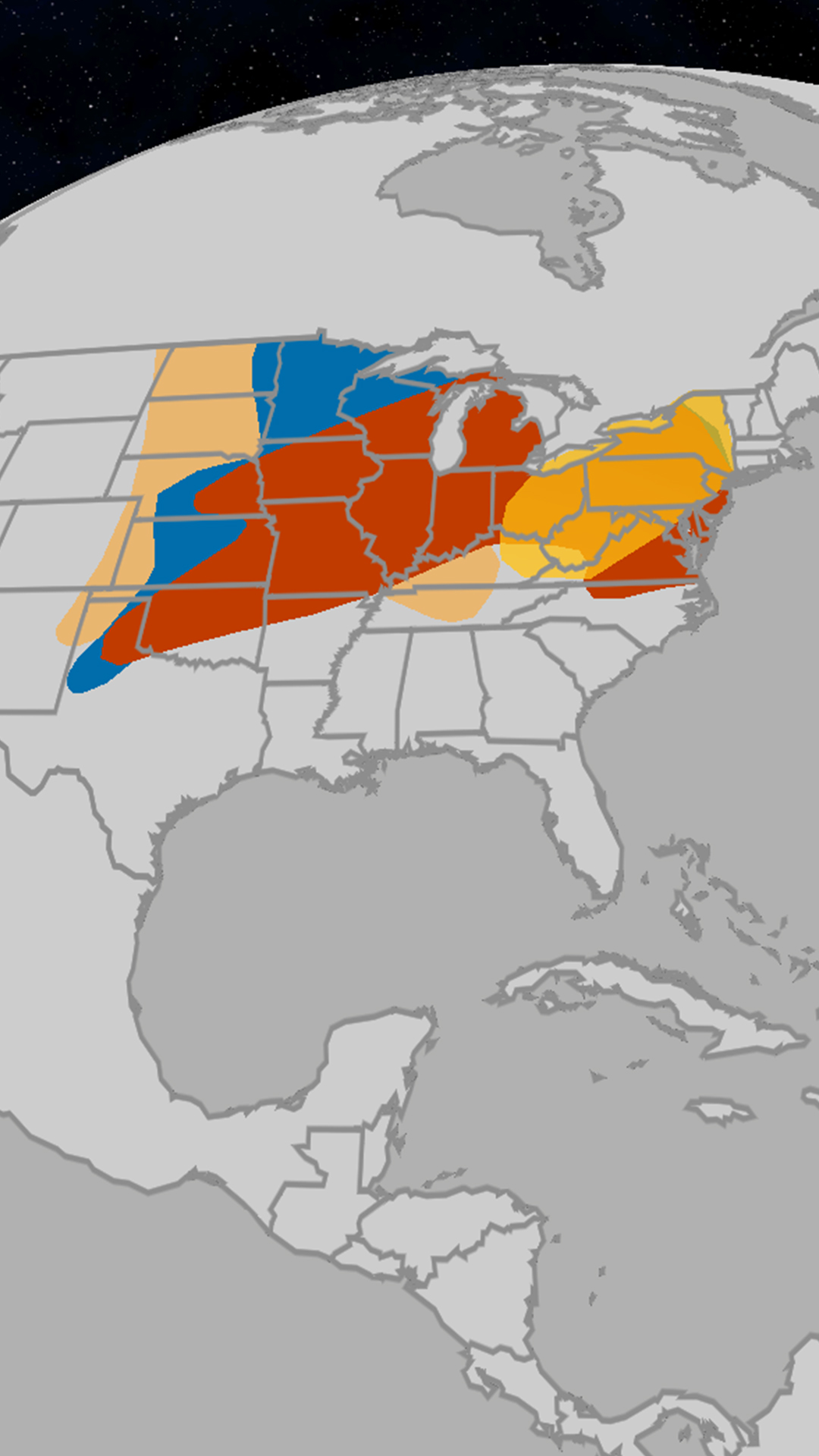Strong tornadoes, large hail, high winds possible