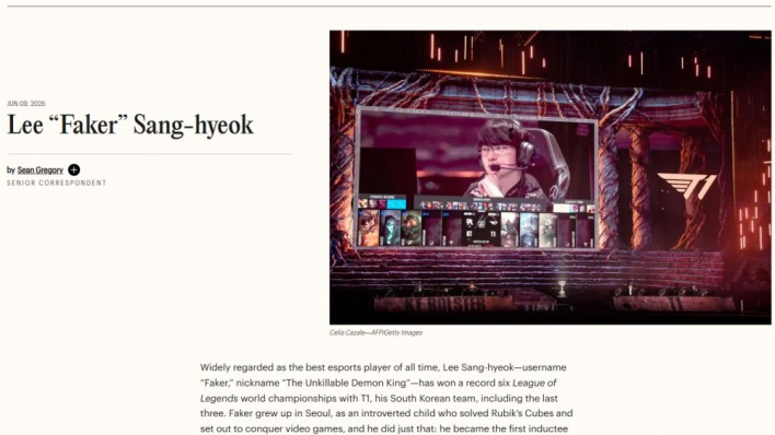 Faker named to TIME's inaugural '100 most influential people in sports ...