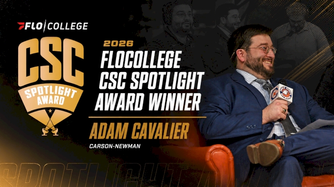 Adam Cavalier Named Inagural FloCollege CSC Spotlight Award Winner