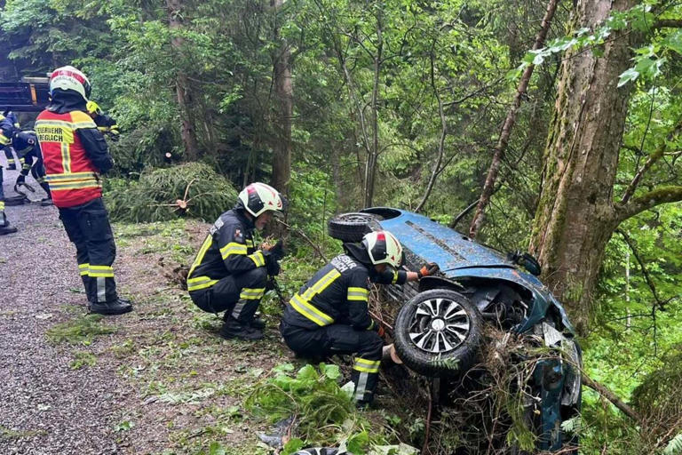 Fahrer lief nach Unfall im Schock davon