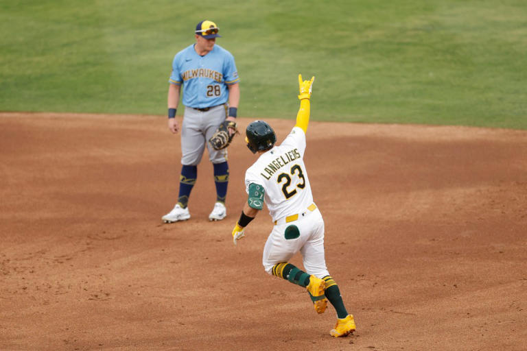 A’s go BOOM in Las Vegas with MLB longest homer in wild slugfest