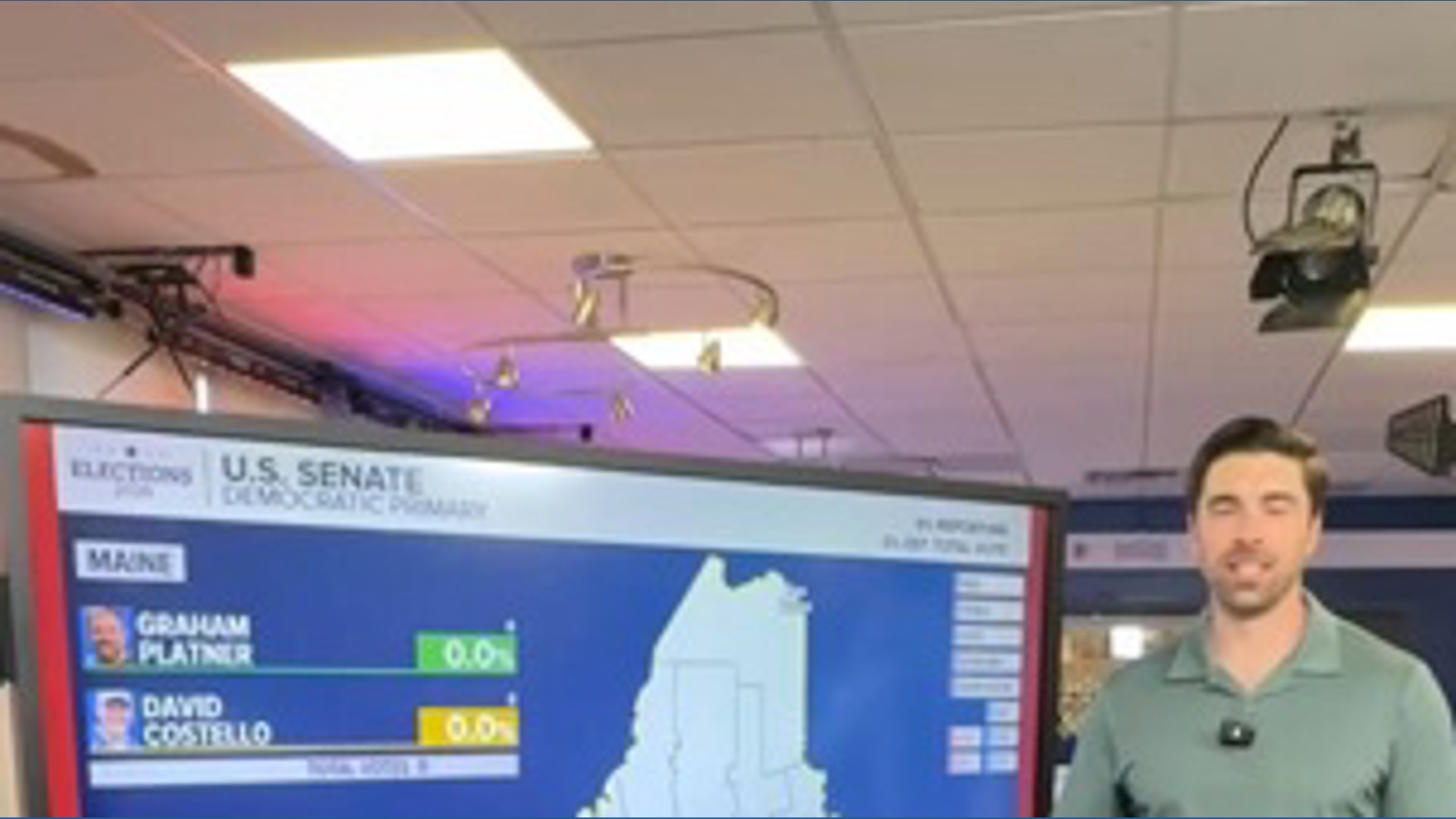 Tracking votes on interactive map