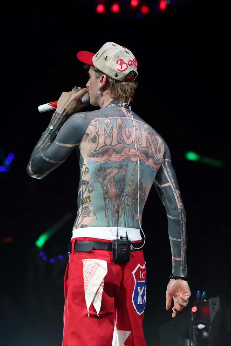 MGK shares scary side effects of 'near impossible' blackout tattoo journey