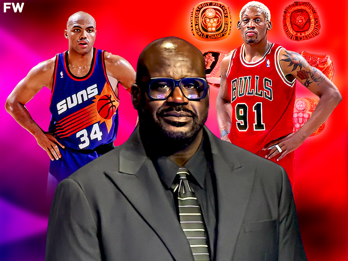Shaquille O’Neal defends Charles Barkley over Dennis Rodman in heated ...