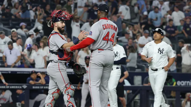 Red Sox's Aroldis Chapman downplays phenomenal run he has been on
