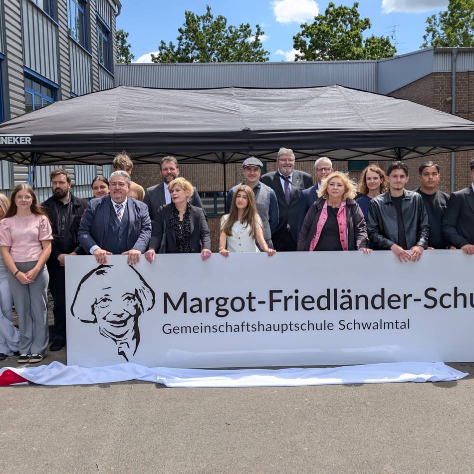 „Seid Menschen“ – Gemeinschaftshauptschule umbenannt