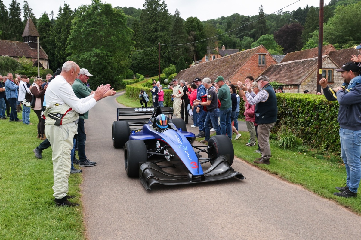 Hall breaks Shelsley Walsh record on momentous British hillclimb day