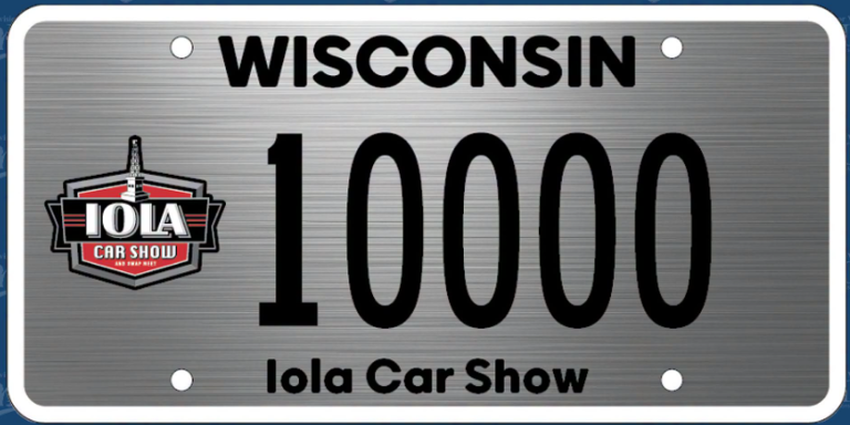 WisDOT releases new Iola Car Show specialty license plates