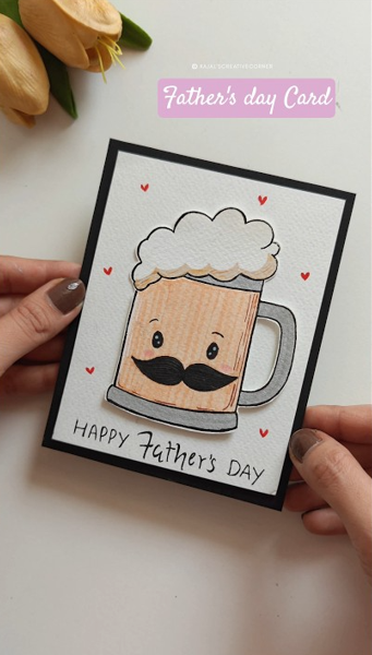 DIY Cute Fathers Day Card