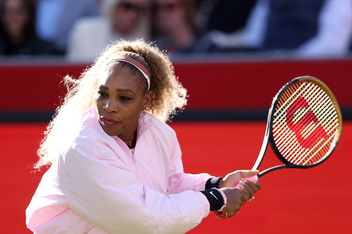 Serena Williams makes return to tennis in first match in four years