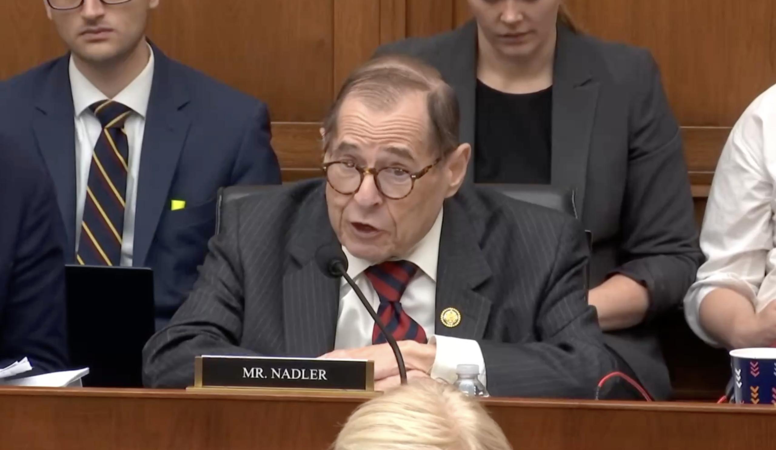 'Total weaponization of the Department of Justice': Rep. Jerry Nadler ...
