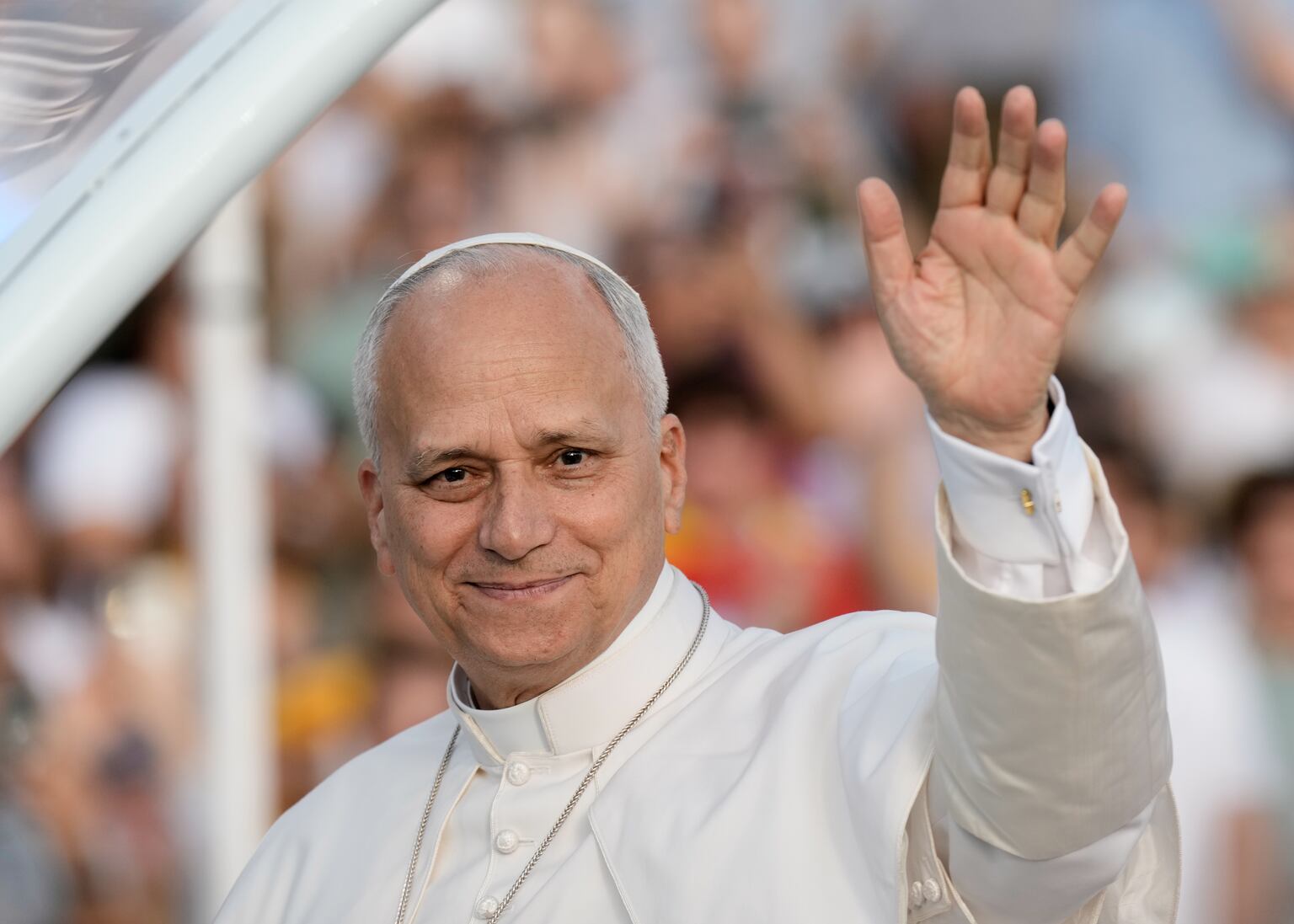 Pope discusses depression and domestic violence at Spain youth rally