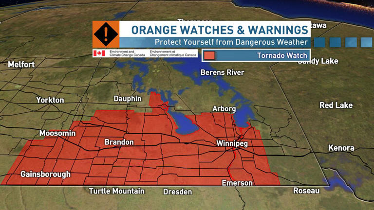More tornado warnings issued as severe thunderstorms move into southern ...
