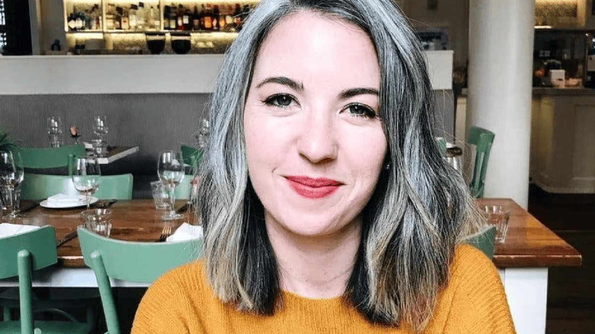 I ditched the hair dye at 32 to embrace my natural gray, and the ...
