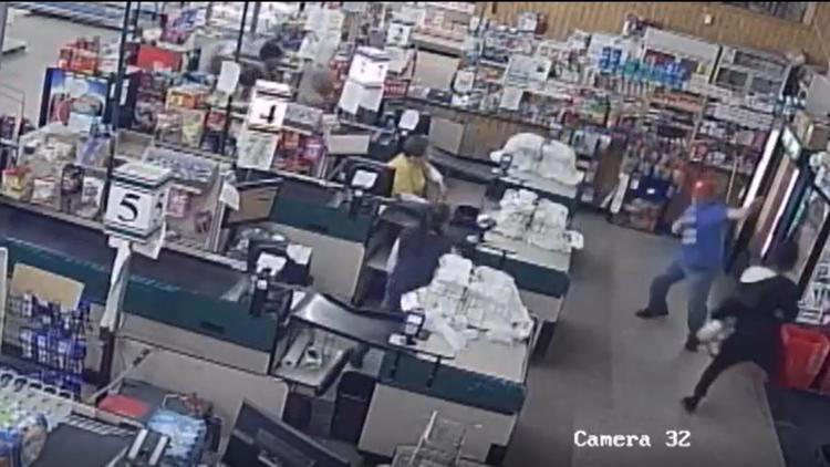 Police searching for armed robbery suspects who shot employee in face ...