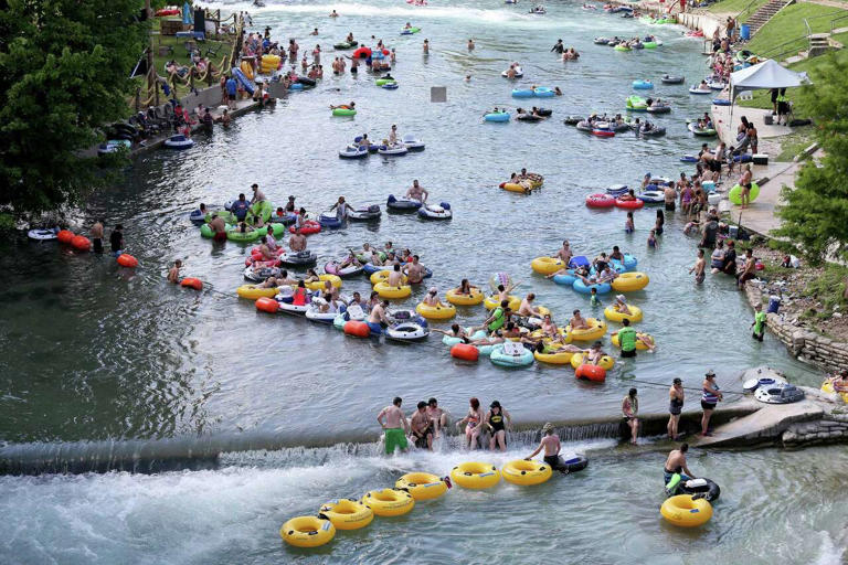 Hill Country officials warn river goers of tube chute safety as summer ...