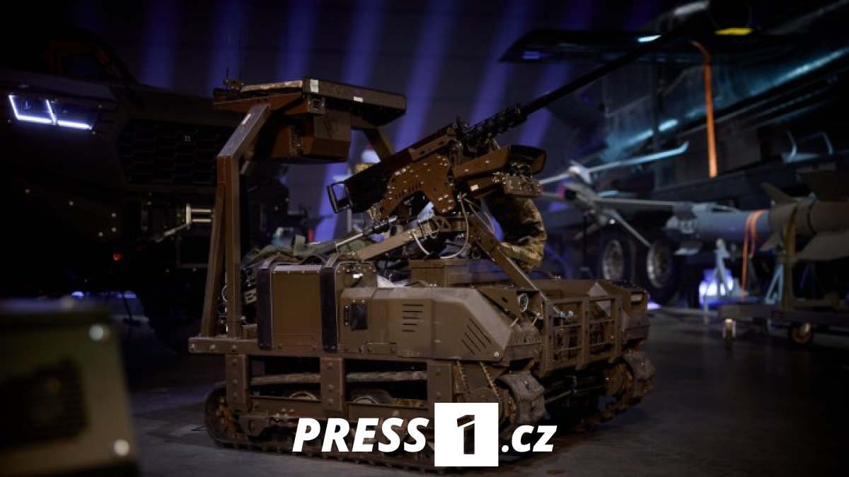 Kyjev: Roboti se na Ukrajině stali běžnou součástí první linie