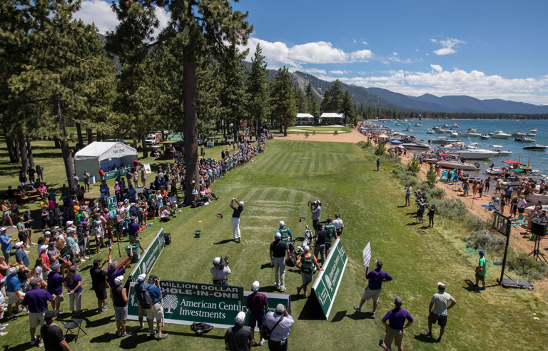 Travis Kelce skipping Tahoe golf for a wedding. Who is playing?