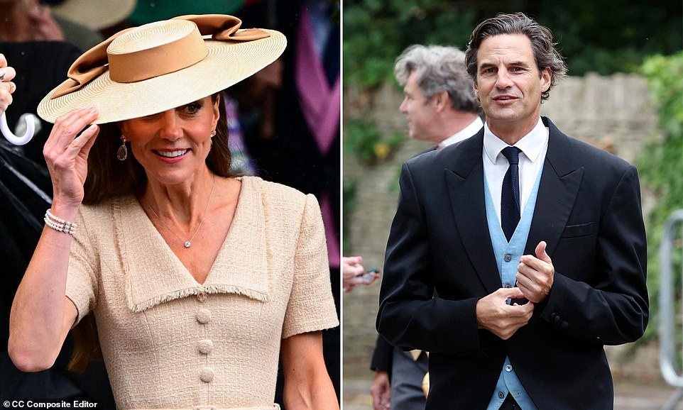 Kate Middleton crosses paths with college boyfriend Rupert Finch