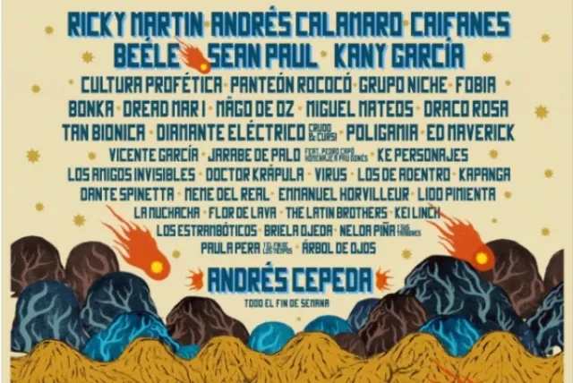 Festival Cordillera 2026 anuncia su cartel: Ricky Martin, Caifanes y ...