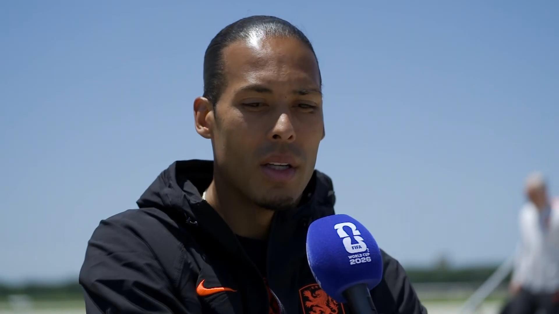 'We all dream and want' - Van Dijk targets World Cup glory after Dutch ...