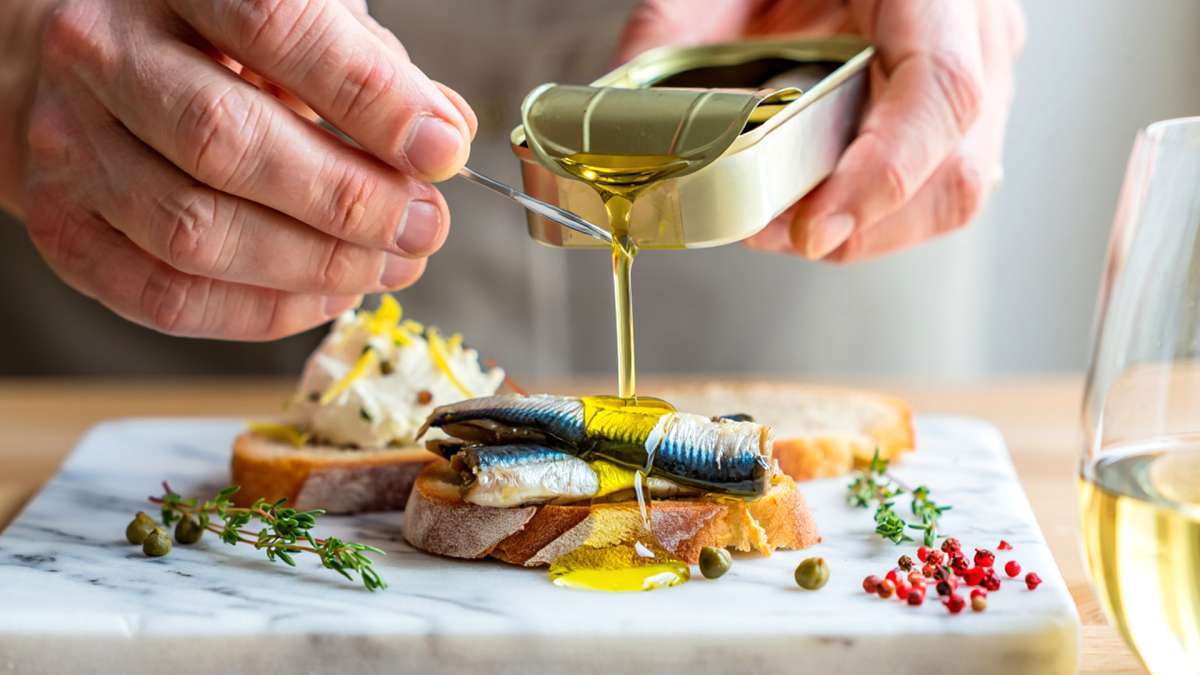 Most people toss the oil from a can of sardines without noticing what ...